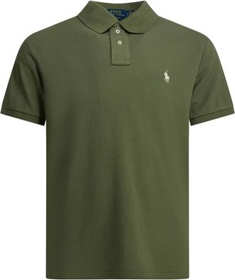 Polo Ralph Lauren Homme, Tops, Vert, Taille: L Polo Coupe Slim Personnalis&eacute;e
