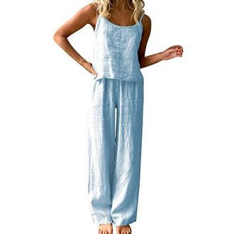 Generic Surv&ecirc;tement en velours pour femme - 2 tenues d&eacute;contract&eacute;es - Pull &agrave; manches longues - Haut court - Ensemble de v&ecirc;tements de d&eacute;tente pour femme - Ensem