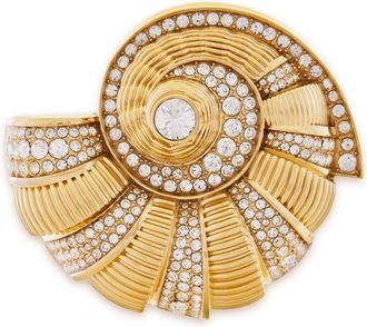 Balmain Brosche DN0XM394MBRY Goldfarben