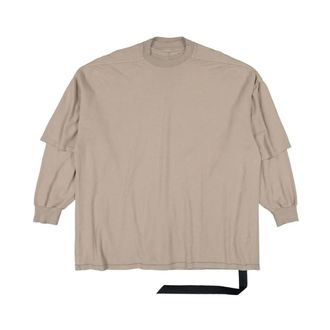 Rick Owens Crewneck Sweatshirt - - Sweatshirts & Hoodies - Herren - Beige - ONE SIZE