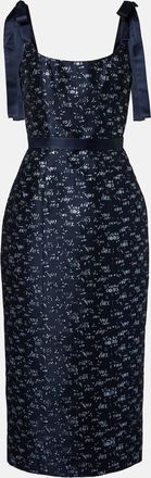 Markarian Robe corset Acacia en brocart &agrave; fleurs