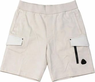 Moose Knuckles Homme, Shorts, Blanc, Taille: M Dalon Cargo Short