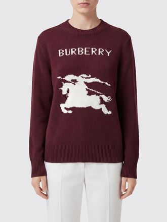 Burberry Rundhalspullover von aus Kaschmirmischung mit EKD-Jacquard-Logo