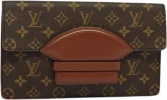 Louis Vuitton Pre-owned Toile pochettes-minaudieres - Femme - Pre-owned - Brun - Taille: ONE Size