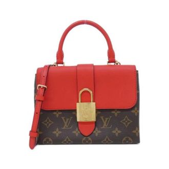 Louis Vuitton Sac Locky BB Monogram en toile enduite Pre-owned - Femme - Pre-owned - Rouge - Taille: ONE Size