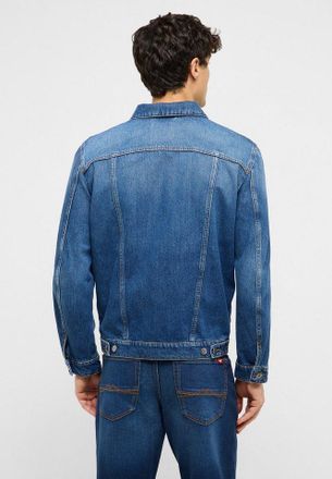 Mustang Jeans Jeansjacke MU-Dallas mit Teilungsn&auml;hten