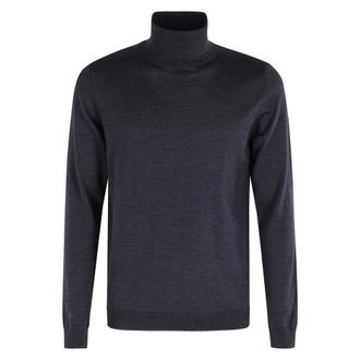 Roberto Collina Denim Rollkragenpullover Dolcevita - - Knitwear - Herren - Blau - M