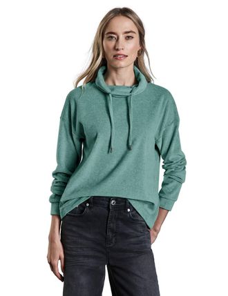 Street One Shirt mit Schalkragen