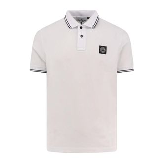 Stone Island Herren, Oberteile, Wei&szlig;, MGr&ouml;&szlig;e