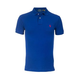 Polo Ralph Lauren Homme, Tops, Bleu, Taille: L Polo Chemises