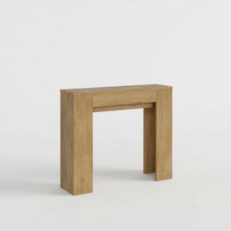 Itamoby Ausziehbare Konsole 90x25/181 cm Slick Oak Nature