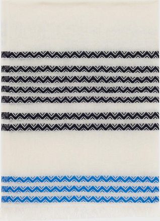 Gerard Darel Foulard &agrave; rayures ondul&eacute;es brod&eacute;es - OLYVIA - Nuage
