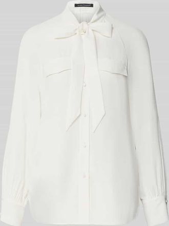 Luisa Cerano Hemdbluse mit Seiden-Anteil