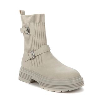 Keddo Beige Casual Booties f&uuml;r Frauen - - Shoes - Damen - Beige - 40 EU