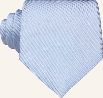 HUGO BOSS Krawatte blau