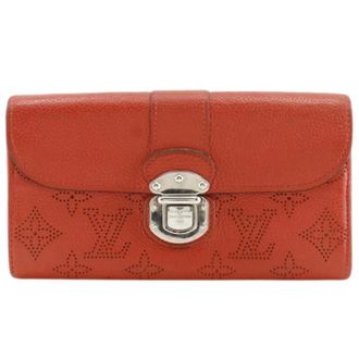 Louis Vuitton Pre-owned Vintage Mahina Long Wallet - - Pre-owned - Damen - Rot - ONE SIZE