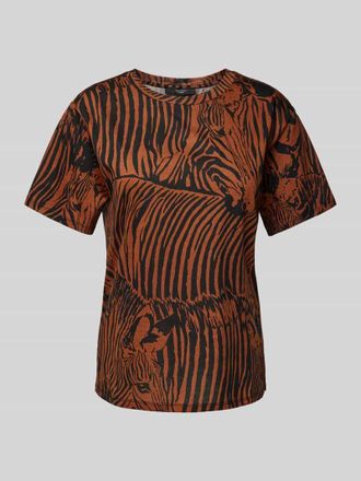 Max Mara T-Shirt mit Allover-Muster Modell ELOISA