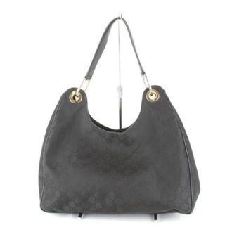 Gucci Pre-owned Nylon sacs-gucci - Femme - Pre-owned - Noir - Taille: ONE Size