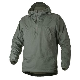 Helikon-Tex Taktische Feldjacke Windrunner - Outdoor, Freizeit - mit Kapuze, Taschen - Winddichte Outdoorjacke - Alpha Gr&uuml;n - Gr&ouml;&szlig;e S