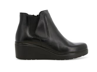 Melluso Bottines femme en cuir noir k53006z, Noir, 41 EU