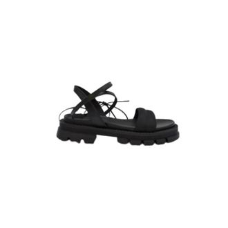 Janet & Janet Flache Sandalen - - Shoes - Damen - Schwarzk - 40 EU