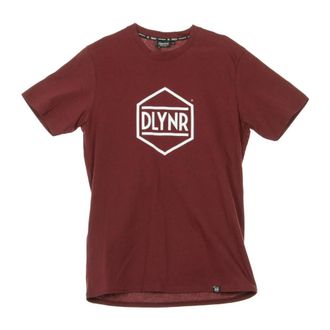 Dolly Noire Homme, Tops, Rouge, Taille: XL T-shirt Hexagon Bordeaux