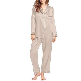 Generic Ensemble de pyjama pour femme &agrave; manches longues, v&ecirc;tements de nuit confortables, ensemble de pyjamas, pyjama ample pour femme, v&ecirc;tements de nuit pour 