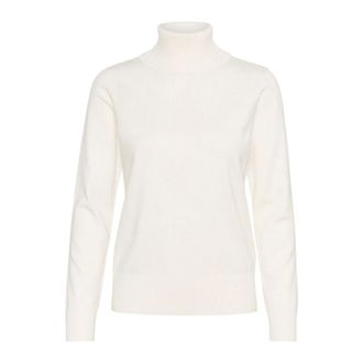 Saint Tropez Pull &agrave; col roul&eacute; Ice - Femme - Pulls - Beige - Taille: 38 FR