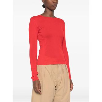 SOEUR Lester Sweater - Red