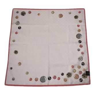 Celine Pre-owned Silk Scarf - Femme - Pre-owned - Rose - Taille: ONE Size