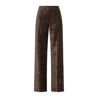 Seventy Relax Wide Hosen - - Trousers - Damen - Braun - M