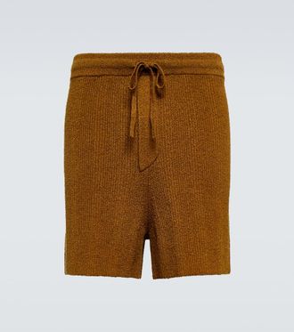 Nanushka Short Bronte en coton mélangé