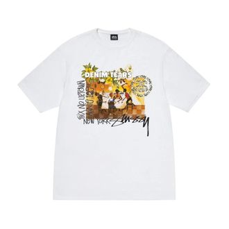 St&uuml;ssy Annie Lee Artist Tee - - Tops - Herren - Wei&szlig; - M