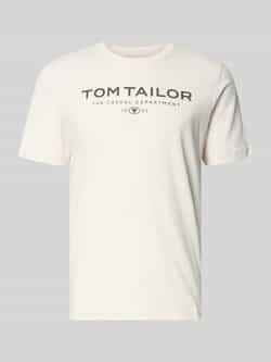 Tom Tailor Regular Fit T-Shirt aus reiner Baumwolle