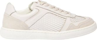 Baldinini Femme, Chaussures, Blanc, Taille: 38 1/2 EU Leather Baskets