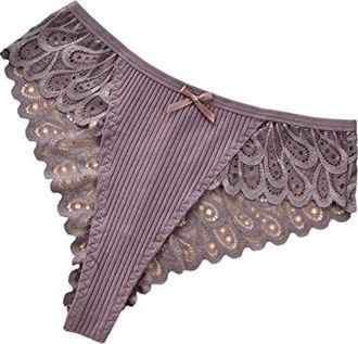 Generic Culotte sans Couture Femme Culotte Femme sans Couture Culotte Femme De Classique String Sexy T-Back Yoga Seamless Confort Sport Extensible pour Salle 