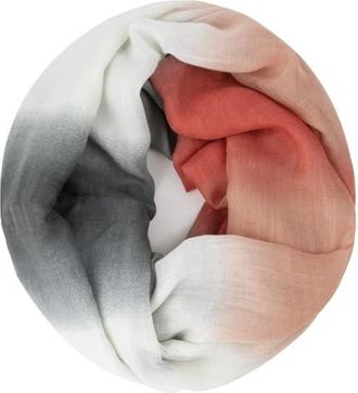 Glamexx24 Foulard Femme Léger Longue écharpe Loop Écharpe Chiffon Plusieurs Couleurs - Multicolore - Taille Unique