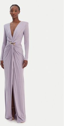 Elisabetta Franchi Abendkleid AB-R29-61E2-V850 Violett Regular Fit