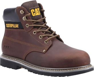 CAT Caterpillar Powerplant Bottes pour homme Marron Pointure 46, marron, 46 EU