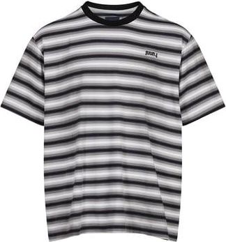 Juun.J T-shirt ray&eacute; en coton