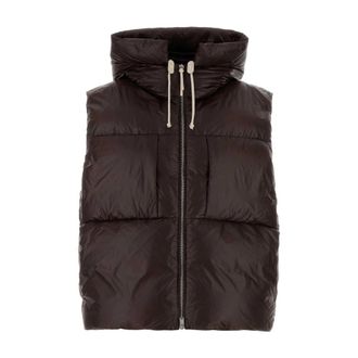 Jil Sander Tailored V-Ausschnitt Westen mit Knopfleiste - - Jackets - Damen - Rot - S