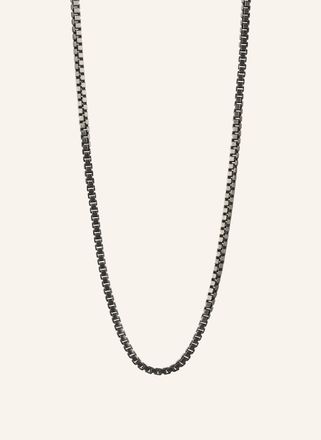 Tateossian Tateossian Halskette Box Chain grau