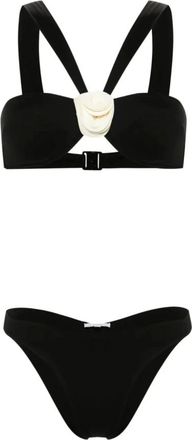 La Reveche Femme, Maillots de bain, Noir, Taille: 38 FR V&ecirc;tements Mer Noire pour Femmes