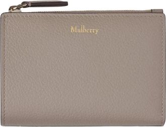Mulberry Continental Bifold Zipped Wallet - - Accessories - Damen - Grau - ONE SIZE
