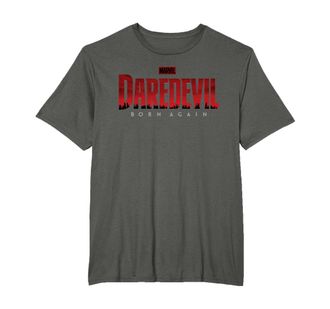 MARVEL Daredevil: Born Again Disney+ Official TV Series Logo T-Shirt