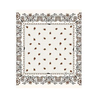 Longchamp French Bandana Silk Scarf 50 - - Accessories - Damen - Wei&szlig; - ONE SIZE