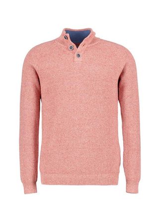 N.Z.A. Herren Pullover rot unifarben