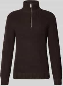 Mc Neal Strickpullover mit Troyer-Kragen