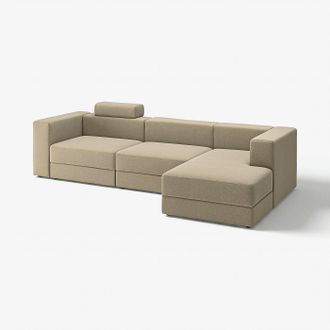 IKEA J&Auml;TTEBO 4er-Sitzelement + R&eacute;camiere