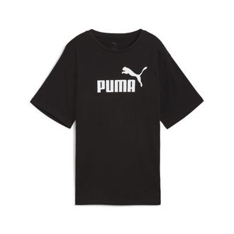 Puma Damen Essentials No. 1 Logo Relaxed T-Shirt XXL, Black